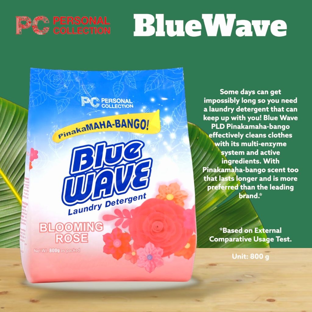 PC - Tuff and Blue Wave Powder Laundry Detergent 800grams | Shopee ...