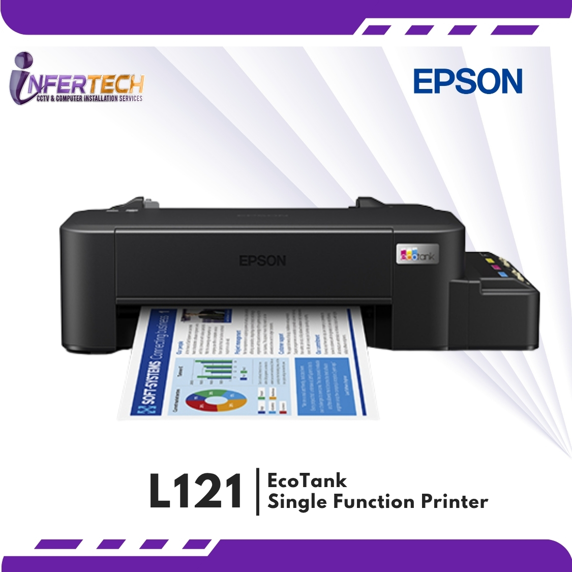 Epson EcoTank L121 A4 Ink Tank Printer | Shopee Philippines