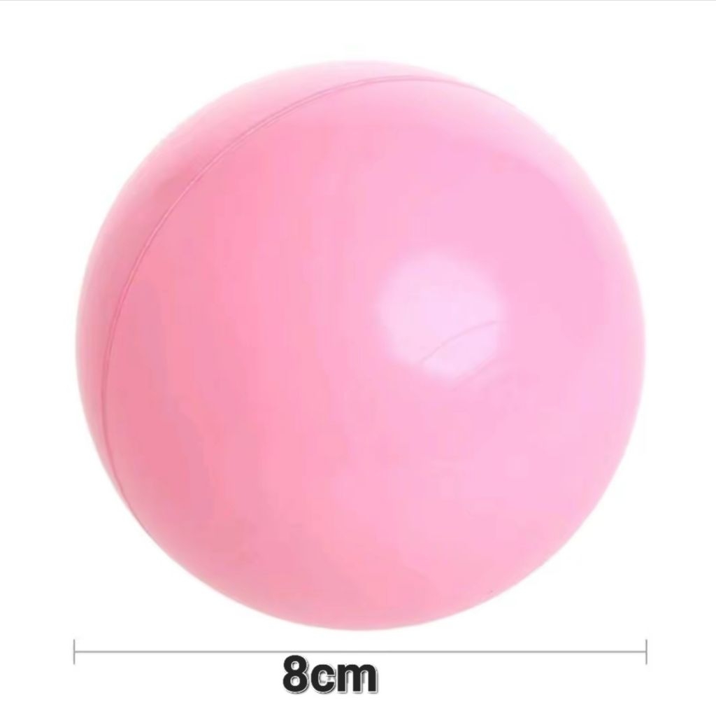 FNL TOYS 50 pcs 8cm big ocean balls kidzoona size balls soft bouncy ...