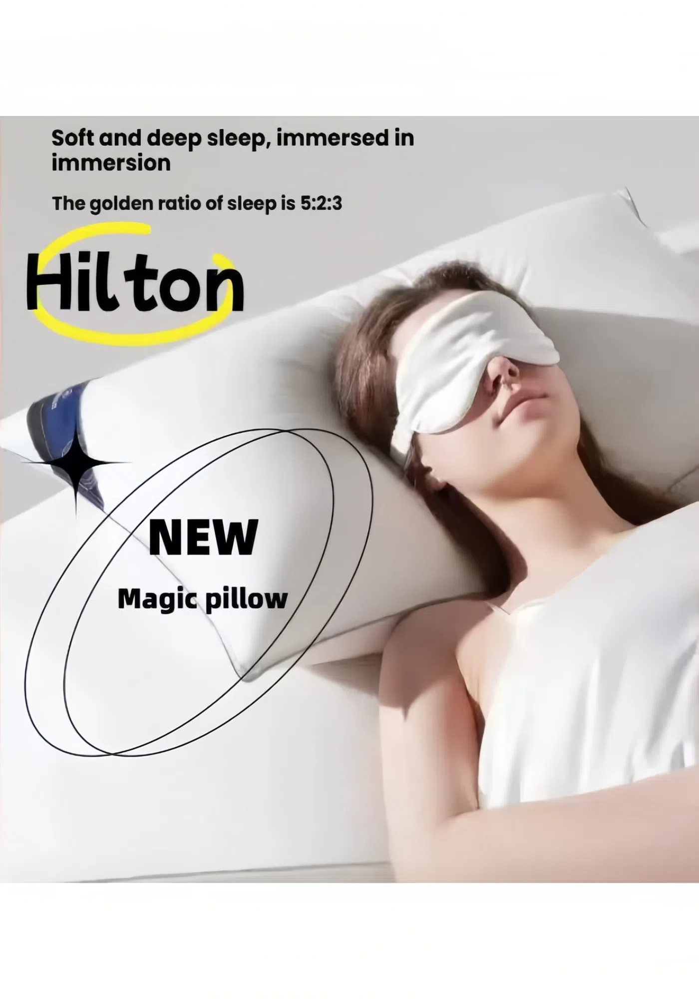 026-Authentic Hilton Pillow High Quality Pillow Fiber Pillow | Shopee ...
