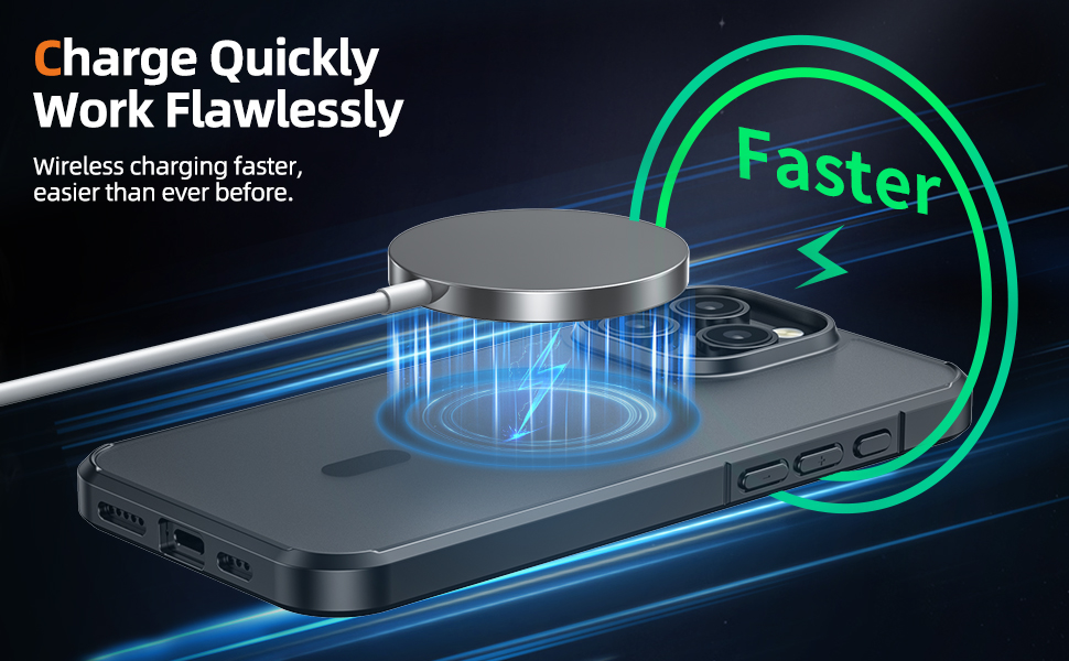 WSKEN for IP16Pro Max/15/14 Magnetic Slim Fit Case[Skin Friendly ...