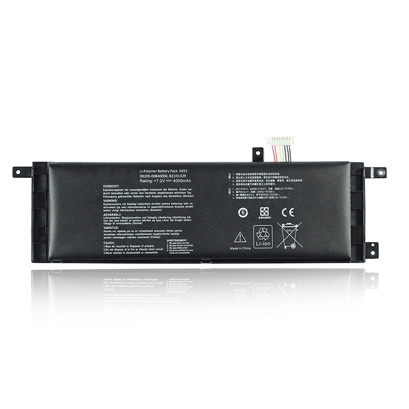Laptop Battery B21N1329 For ASUS X453 X453S X453SA X553 X553M X553S ...