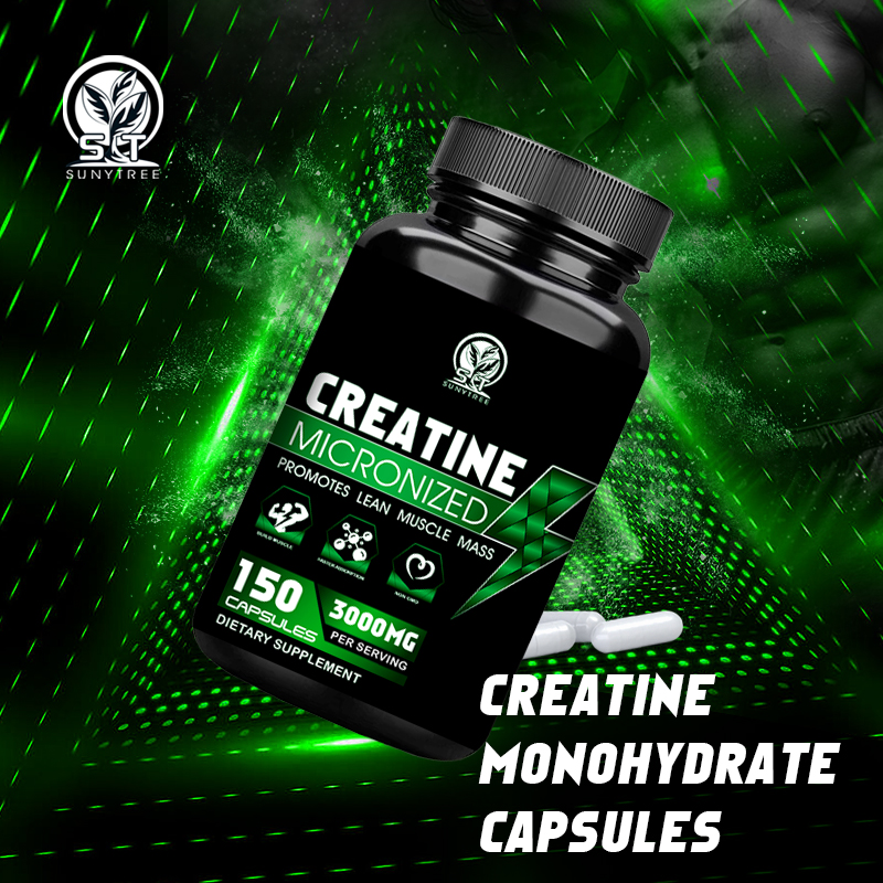 Suny Tree Creatine monohydrate capsules improve shape muscle strength ...
