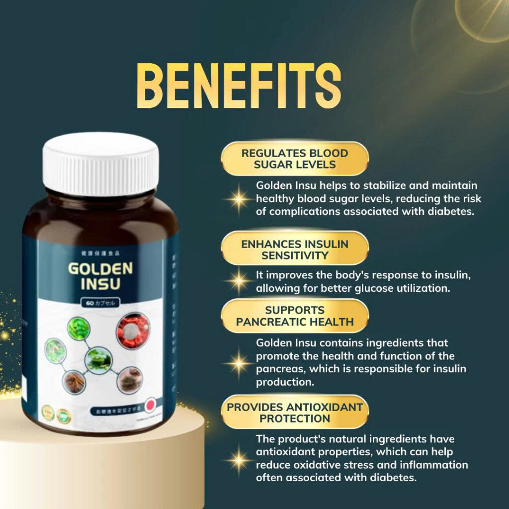 [LEGIT] GOLDEN INSU 60 Capsules - Essentials Diabetes Support for ...