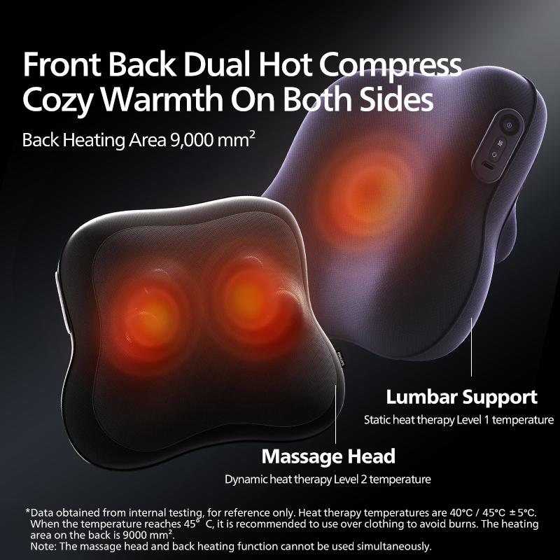 Philips Back Massager Double-Sided Hot Compress 3d Massage Head 4 ...