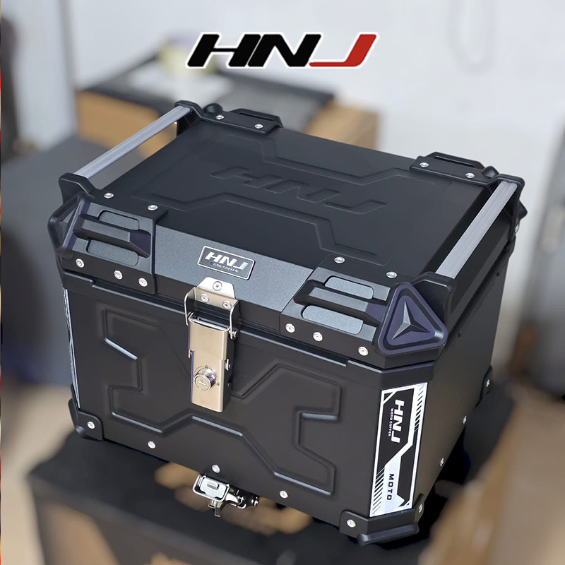 HNJ Top Box Motorcycle Compartment 36/45/58 Liters Alloy/Hard plastic ...