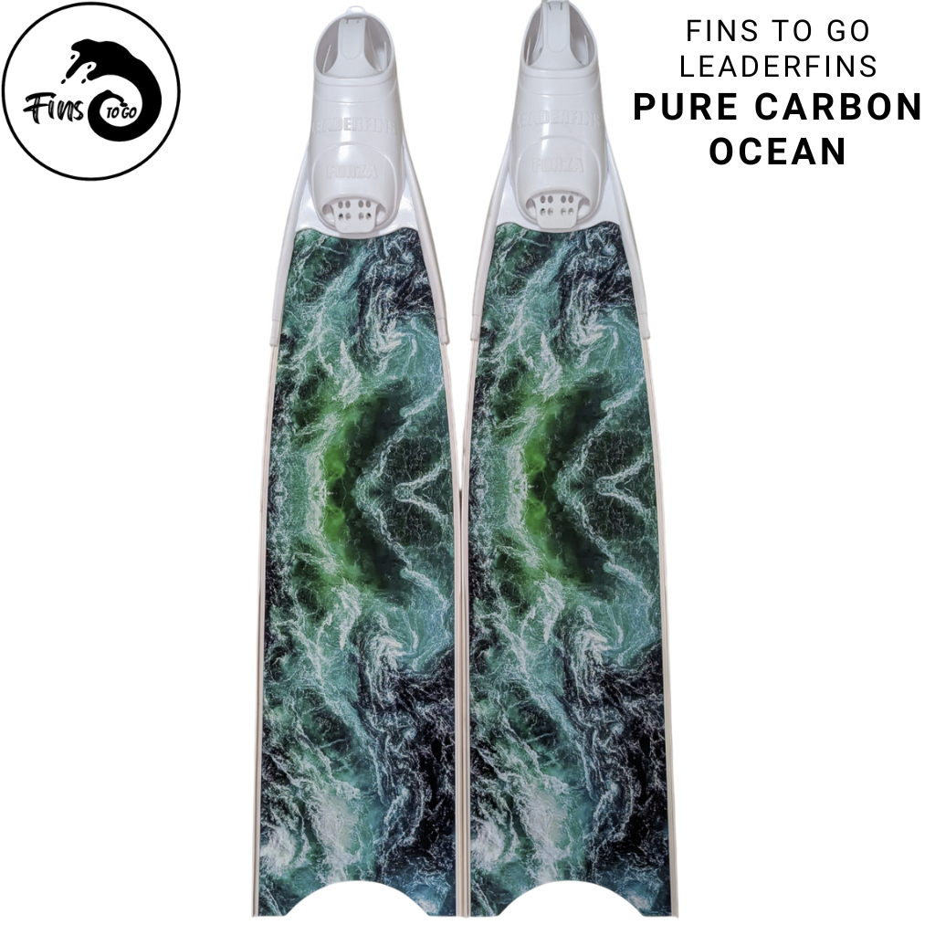Leaderfins Pure Carbon Bi-Fins with Design - Fins To Go | Shopee ...