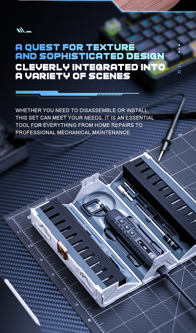 Jakemy 180-in-1 Digital Container Electric Screwdriver Set (JM-8193 ...