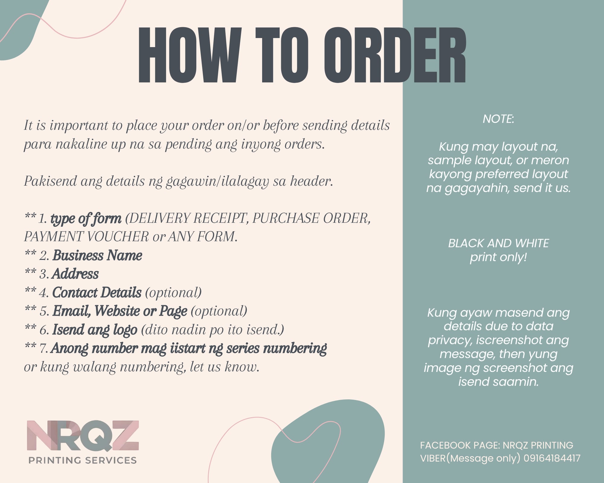 CARBONIZED FORM AND RECEIPT 4x5 SIZE | Shopee Philippines