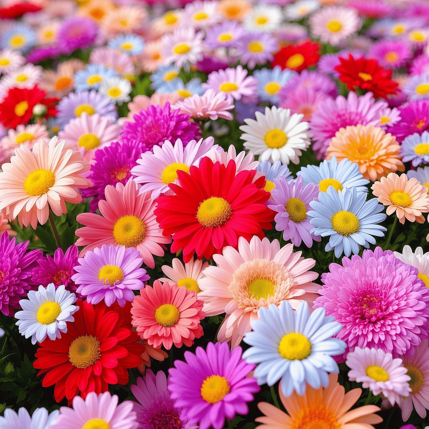 Dwarf Pyrethrum Seeds - Compact Growth (30-40cm), Perfect for Borders ...