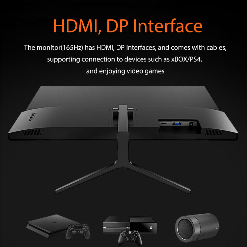 EXPOSE 27 inch curved monitor IPS 75hz/165hz 24 inch Office PC Monitor ...