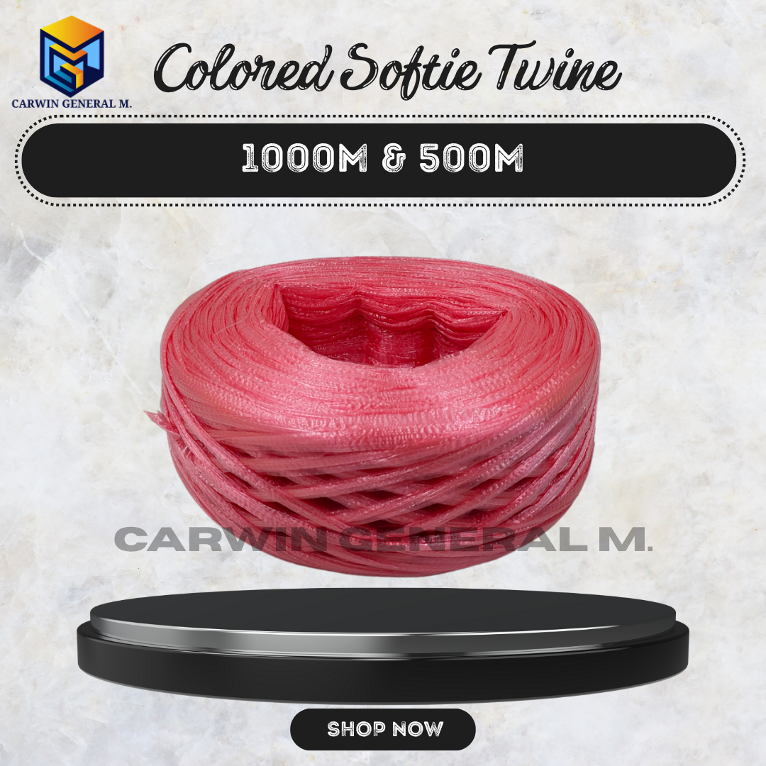 High Quality Plastic Softie Twine Plastic Straw Tali 1000m | Shopee ...