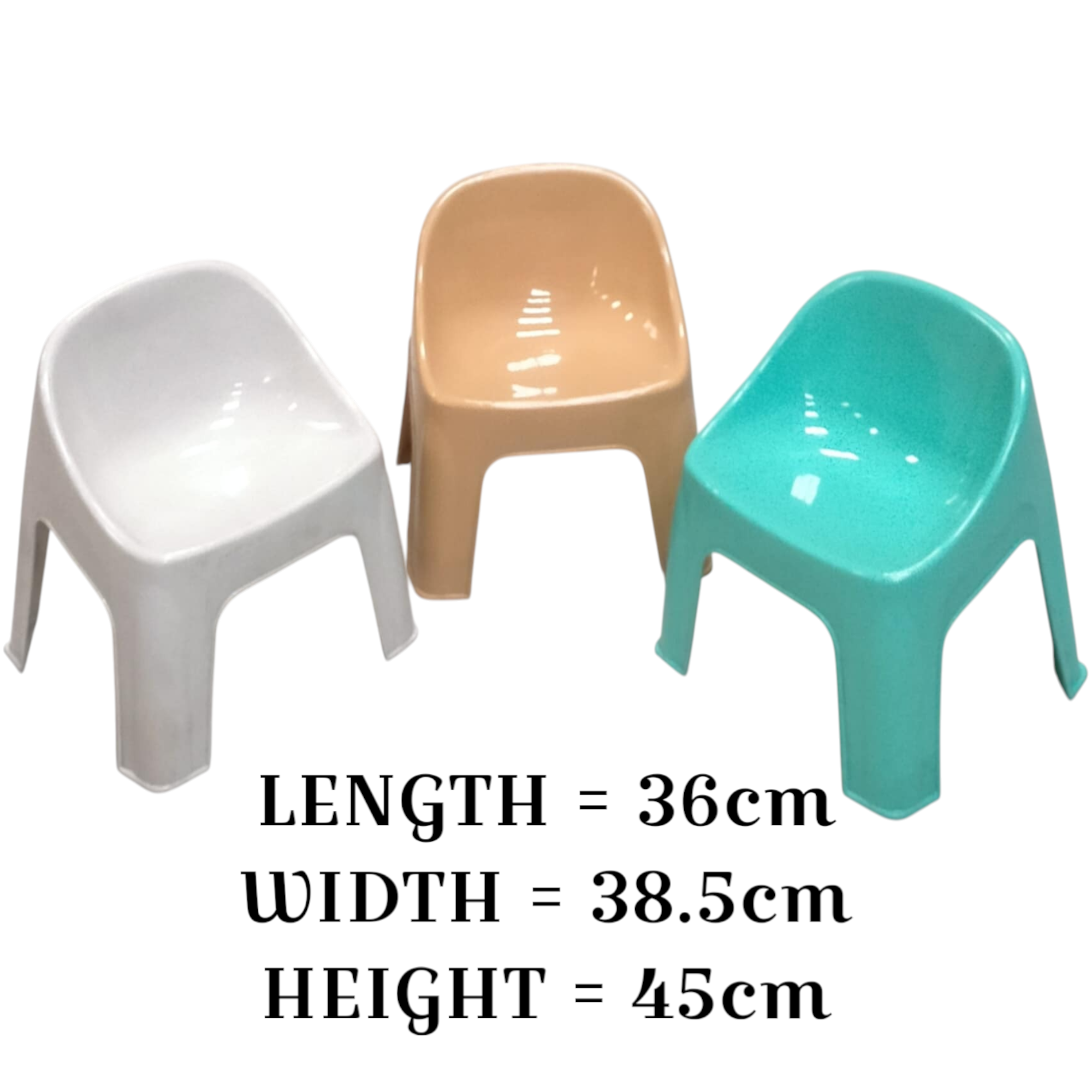 KIDDIE CHAIR/UPUAN (#021) BIG SIZE WANDA PLASTIQ KIDDIE CHAIR/PARTY ...