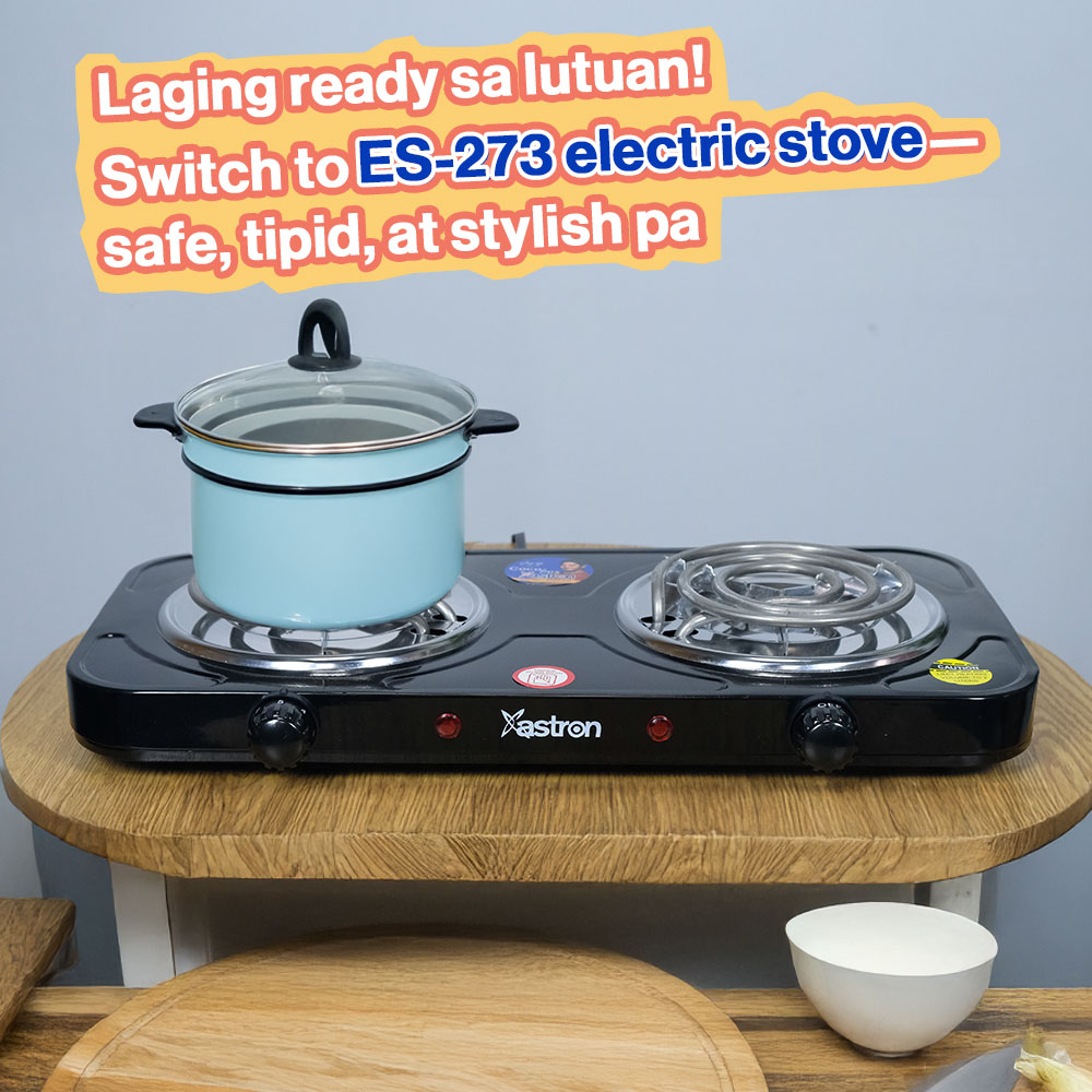 Astron ES273 Electric Stove | Double Burner | 2000 watts | Variable ...