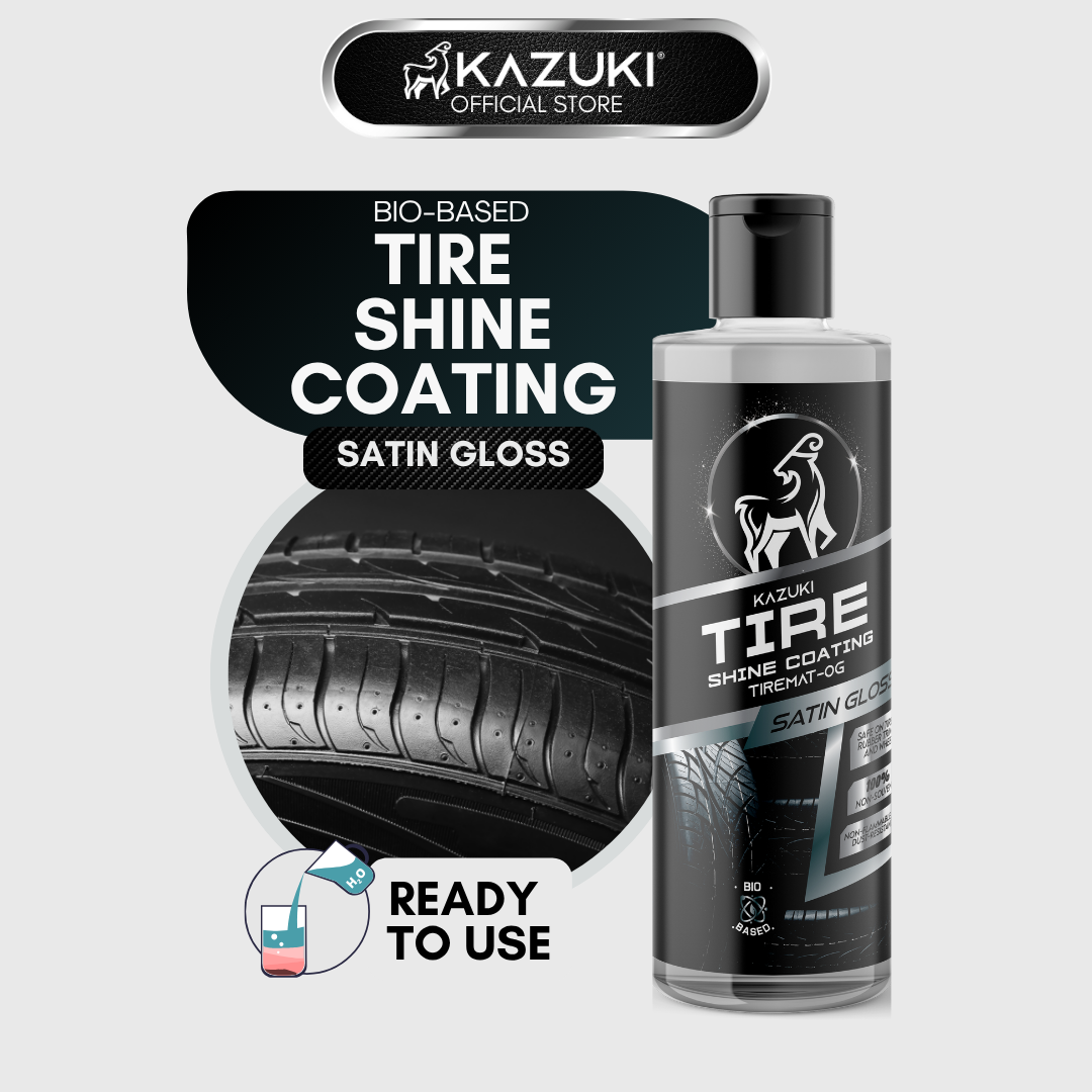 Kazuki Tire Black Bio Gel – Deep Black Shine, Long-Lasting Protection ...