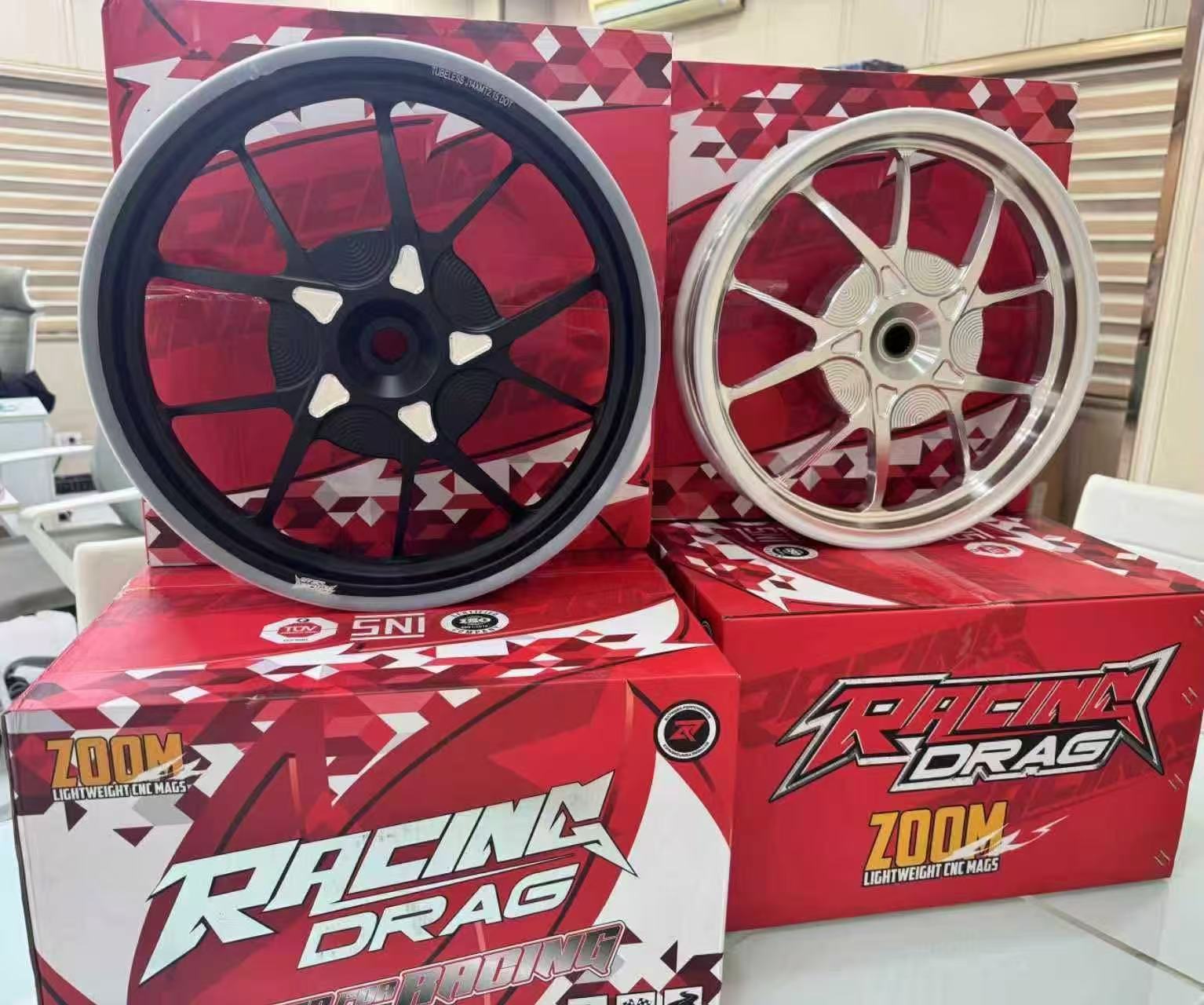 MOTORCYCLE RACING DRAG CNC MAGS WITH FREE TOWEL FOR ADV 160 | Shopee ...