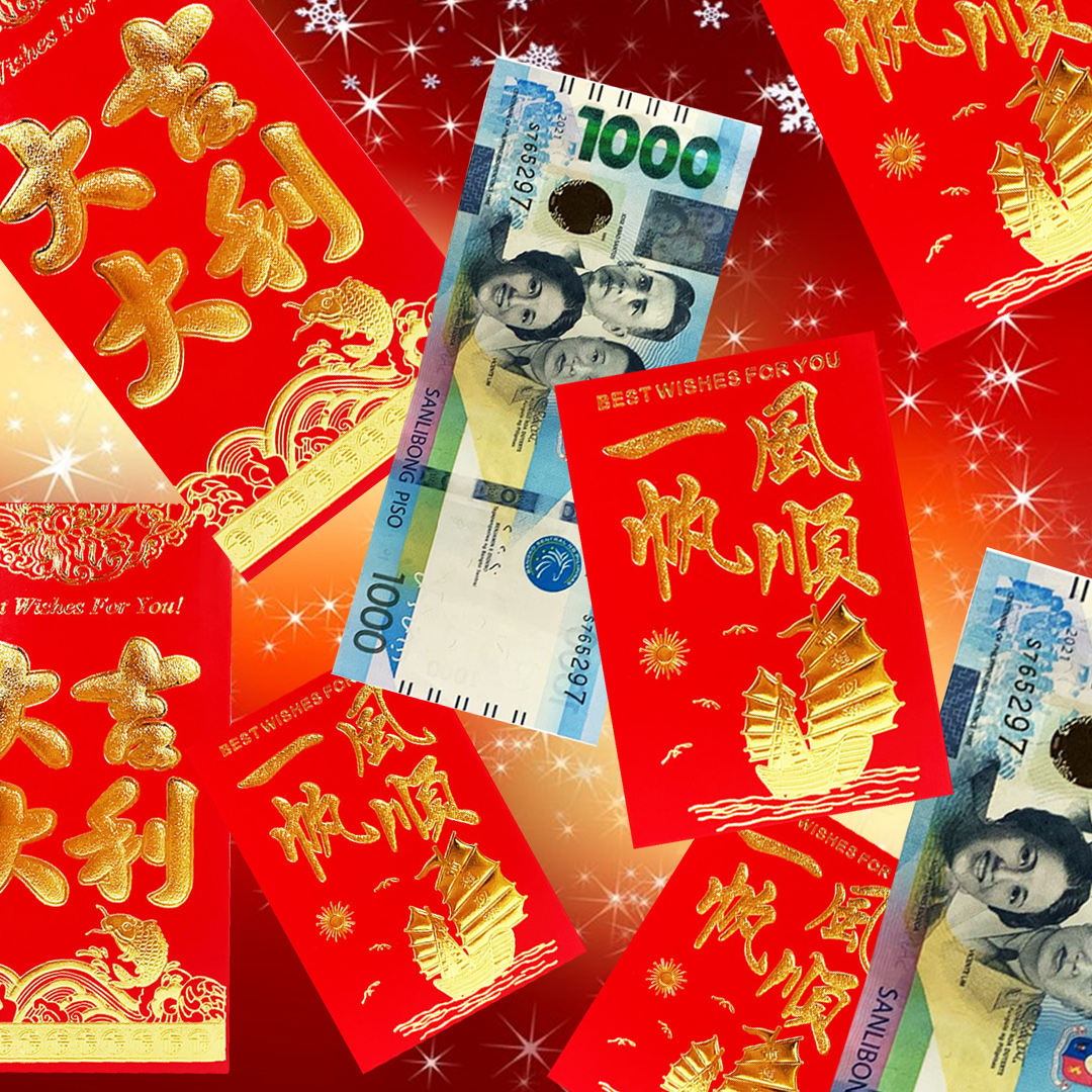30PCS/PACK Angpao Red Packet Money Envelope chines red envelopes Ampao ...