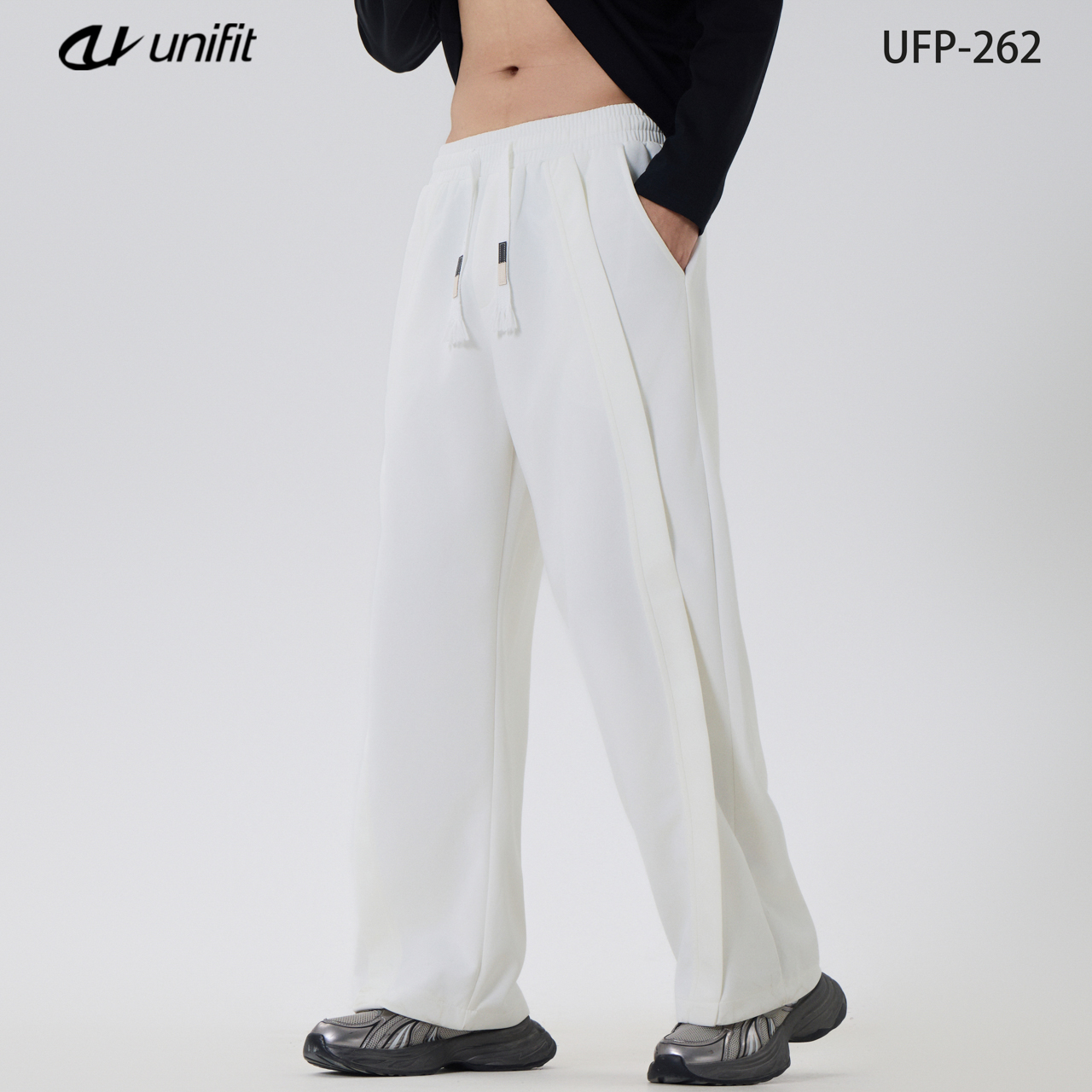 UNIFIT Barrel Sweatpants Pants Cargo Trouser Baggy Wide Leg Pants ...