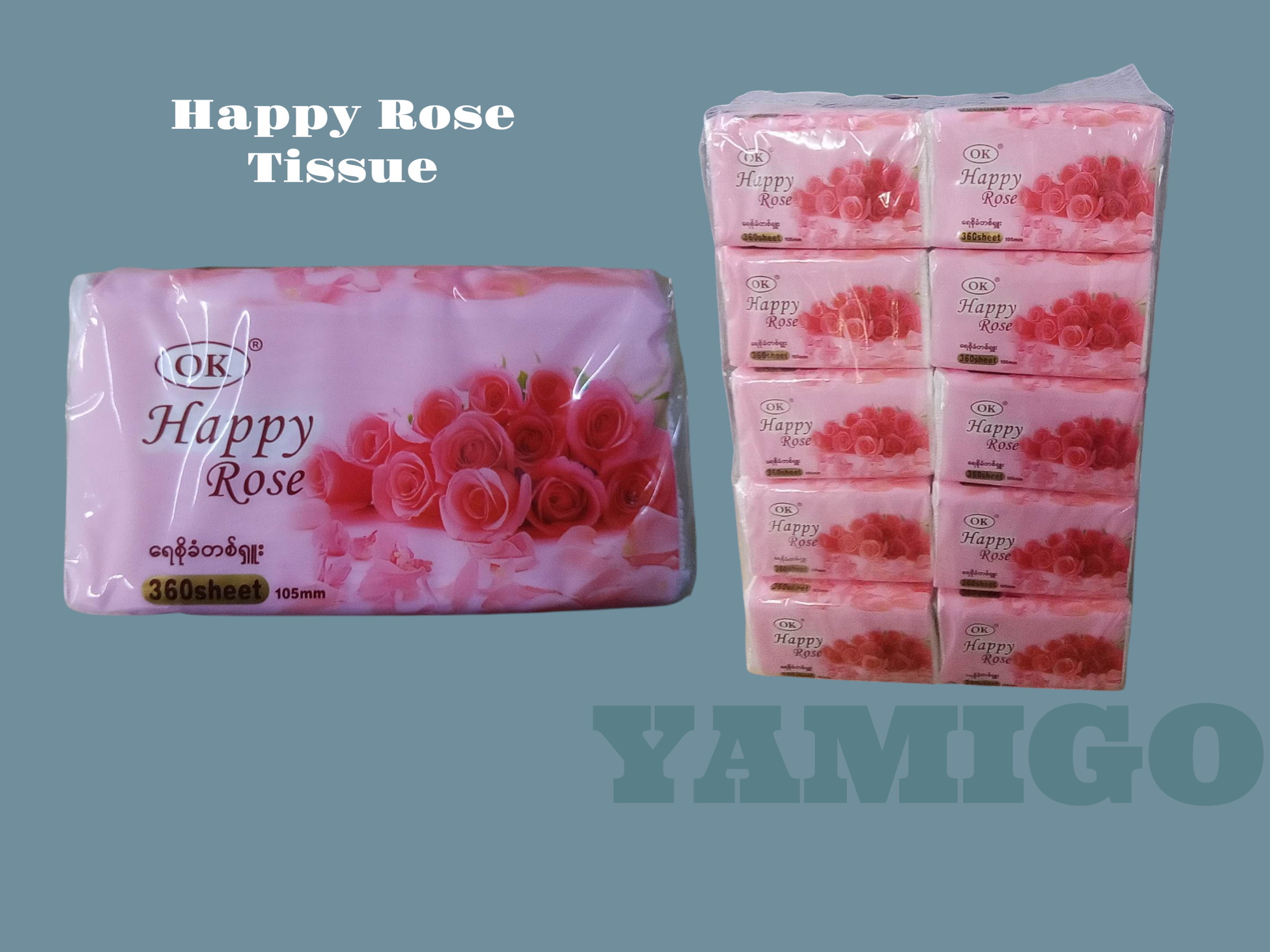 Premium virgin wood pulp facial tissue 3-ply in various quality and ...