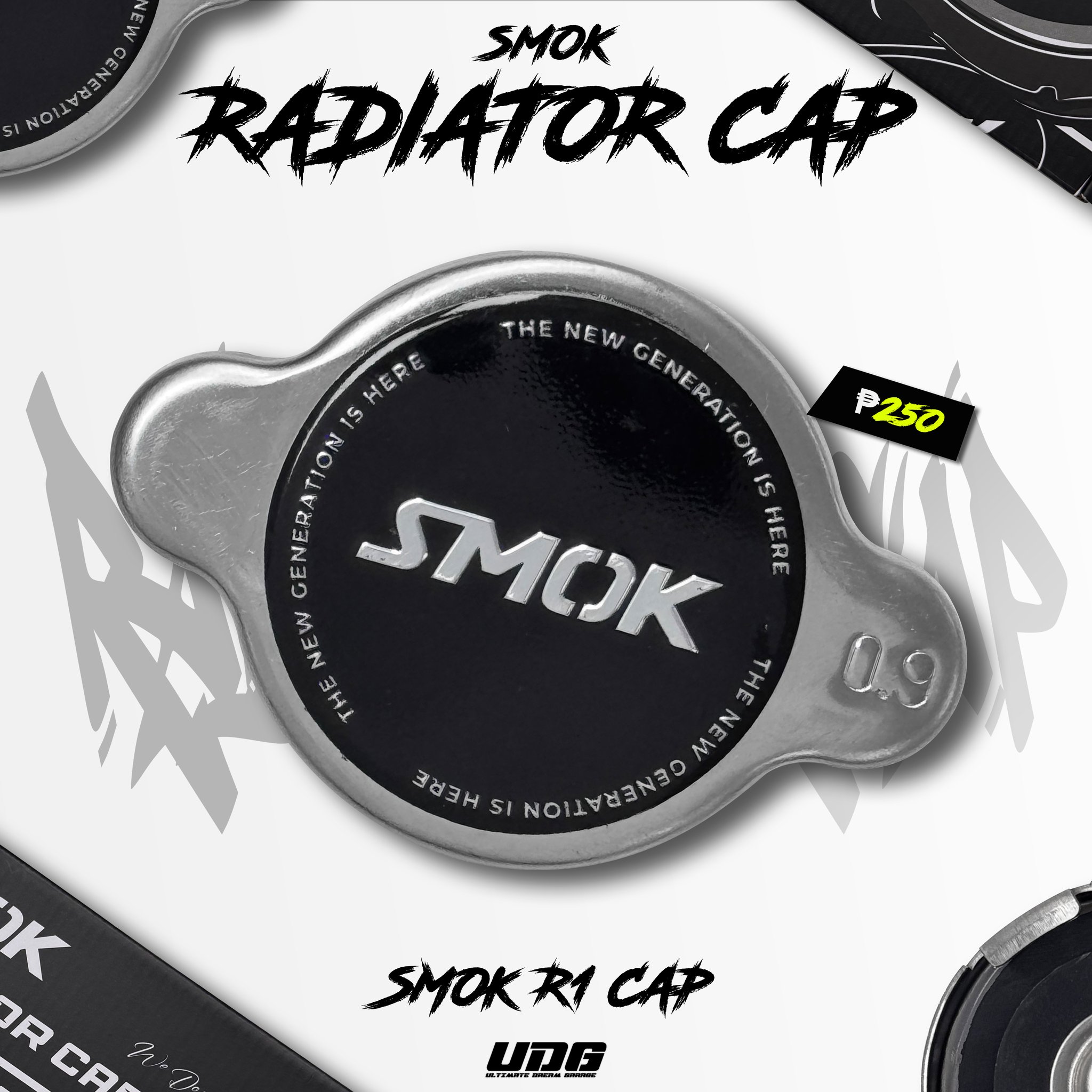 SMOK R1 RADIATOR 2 COOLING SYSTEM CAP UNIVERSAL | Shopee Philippines