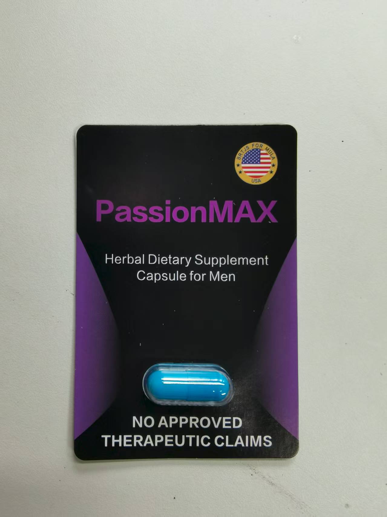 Brand new genuine Passion Max herbaldietary supplementformen, 100% ...