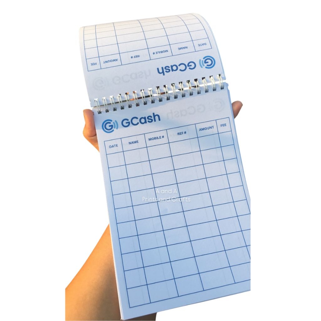 Gcash Transaction Record Notebook | Gcash Logbook | Gcash Record ...