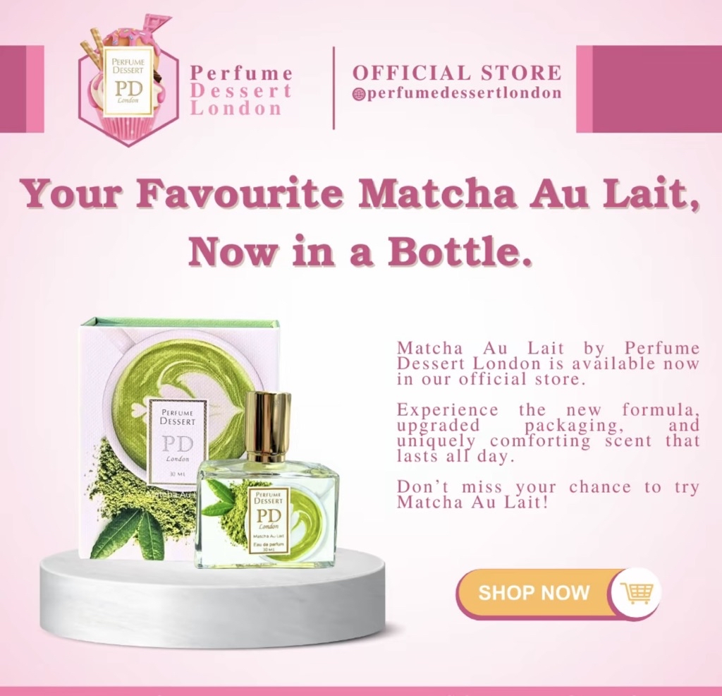 Matcha Au Lait 30ml/50ml/100ml Perfume Dessert London Official Store ...