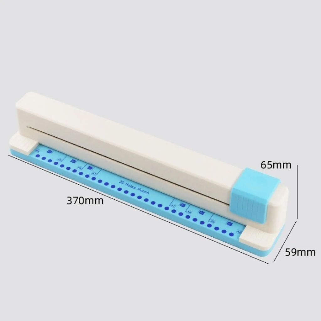 30 Hole Paper Punching Machine Paper Puncher DIY A4 Punching Machine ...