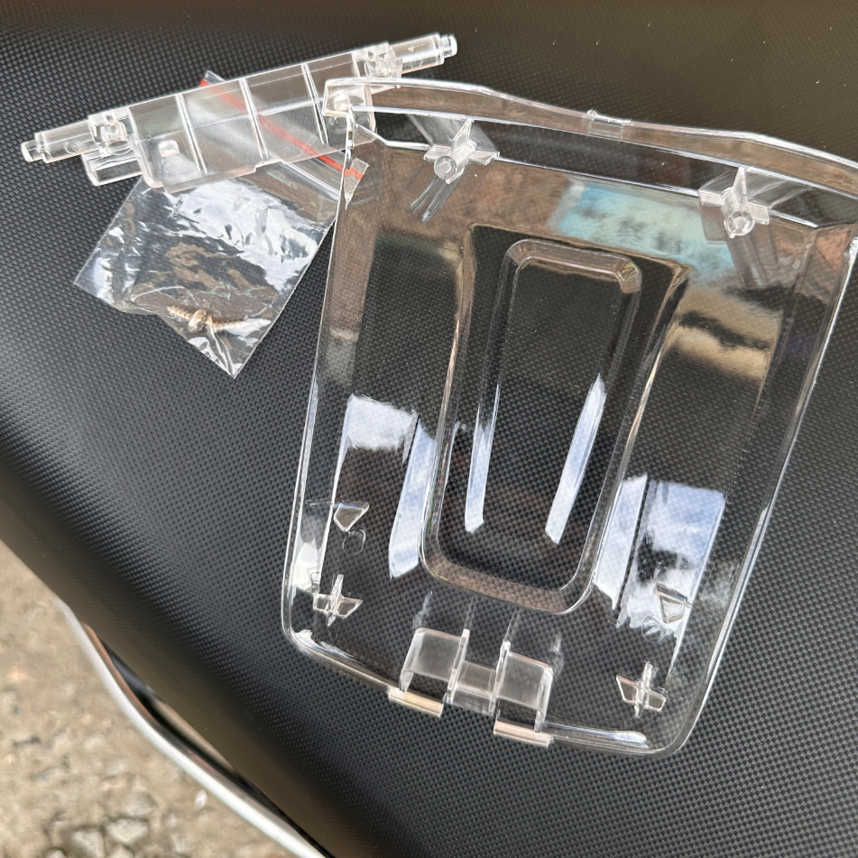 Transparent Tank Cover NVX/Aerox155 V1 Nmax V3 Turbo Gas Tank Cover ABS ...