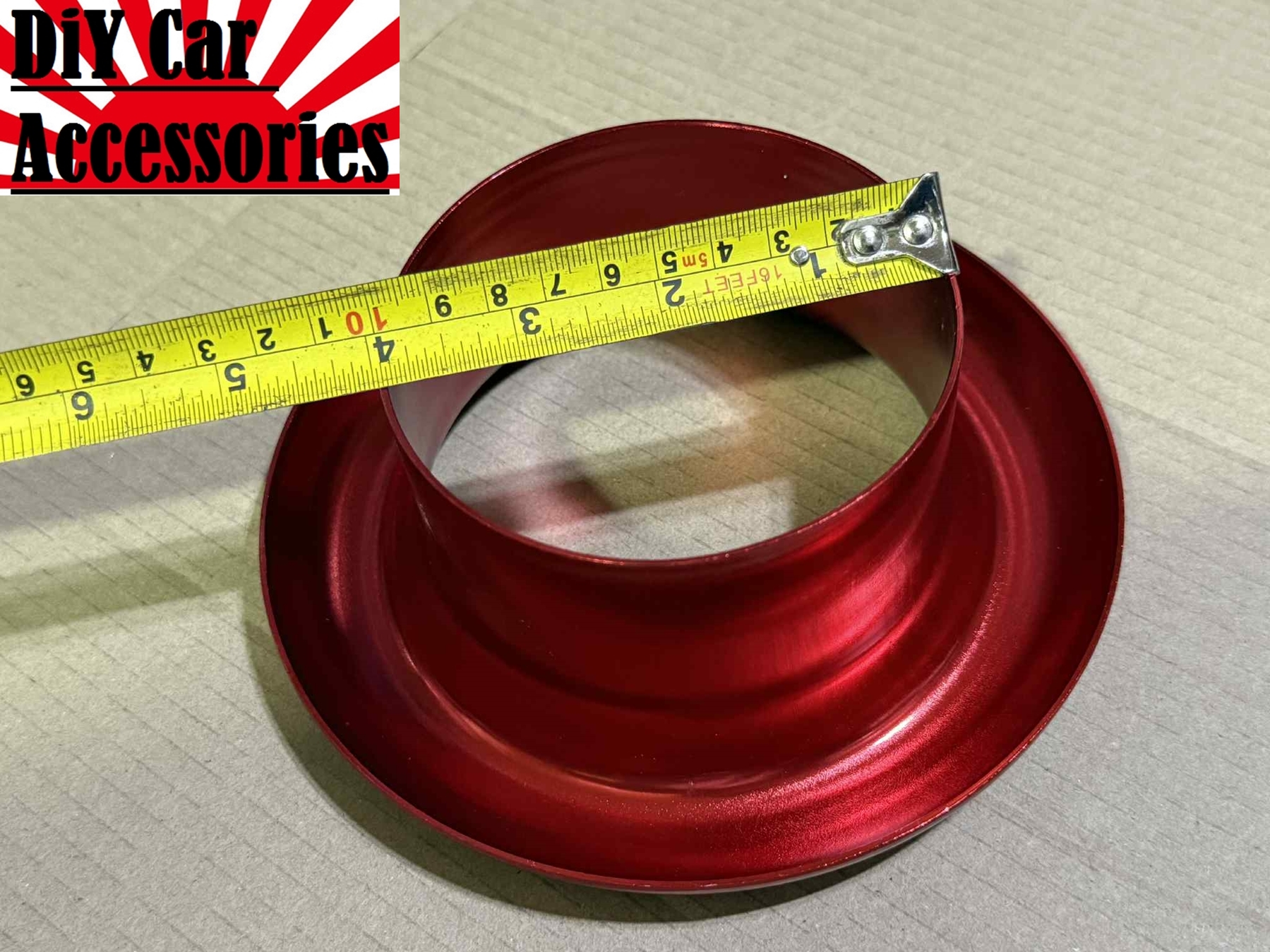 Cold Air Intake RAM funnel 4 inches (Red) | Shopee Philippines