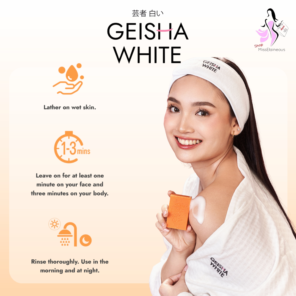 Geisha White Intense x3s Skin Brightening Soap | Shopee Philippines