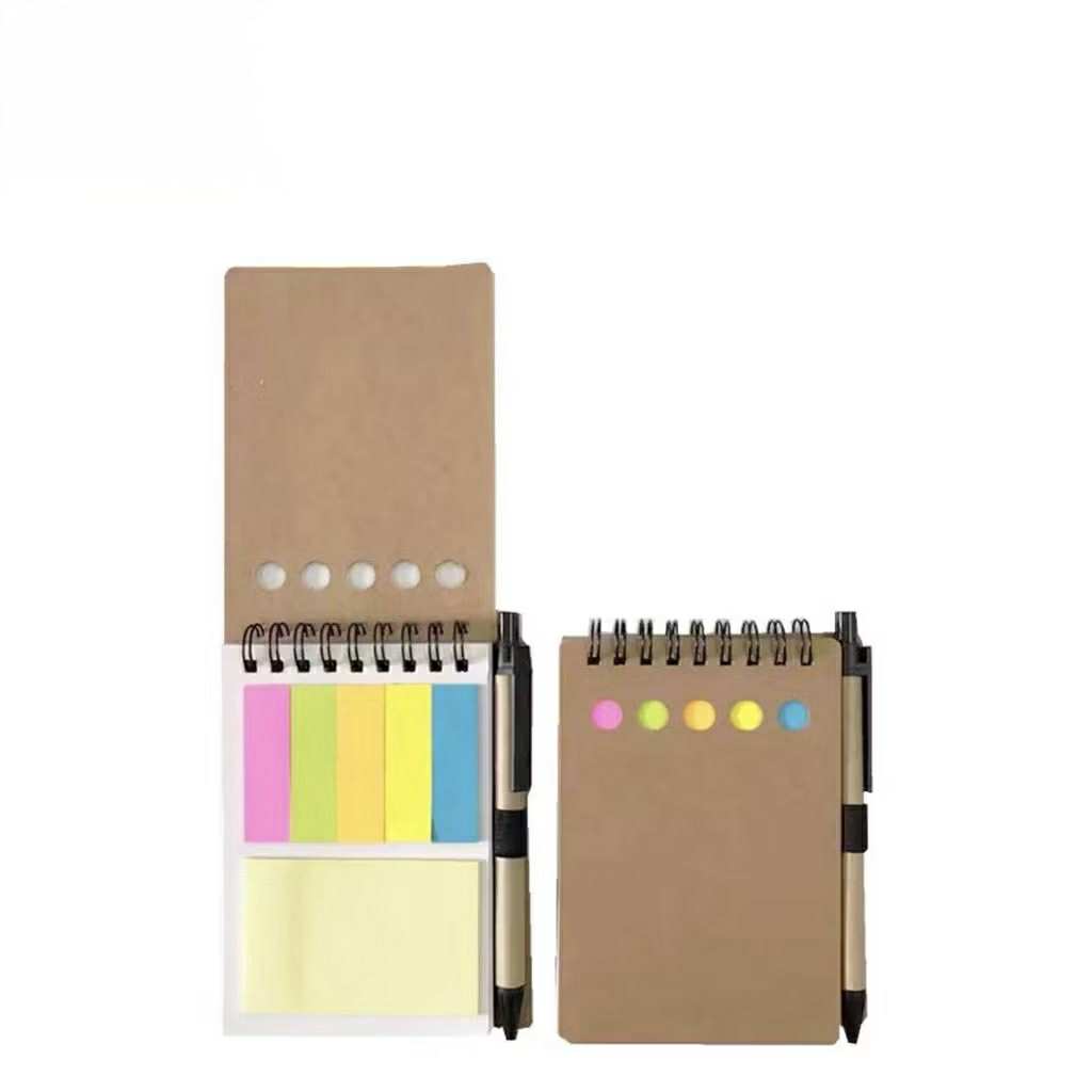 Custom Printed Sticky Note Pads With Pen Promotional Giveaways ...
