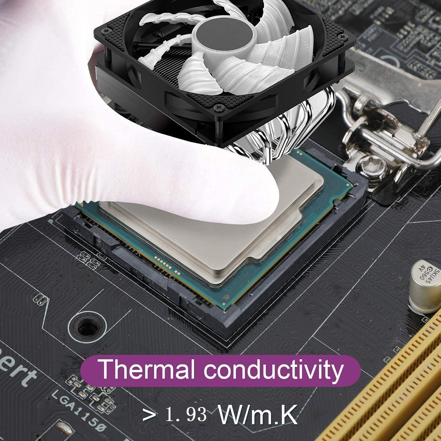 HY510 CPU Thermal heatsink Paste Silicone Grease Compound Carbon Based ...