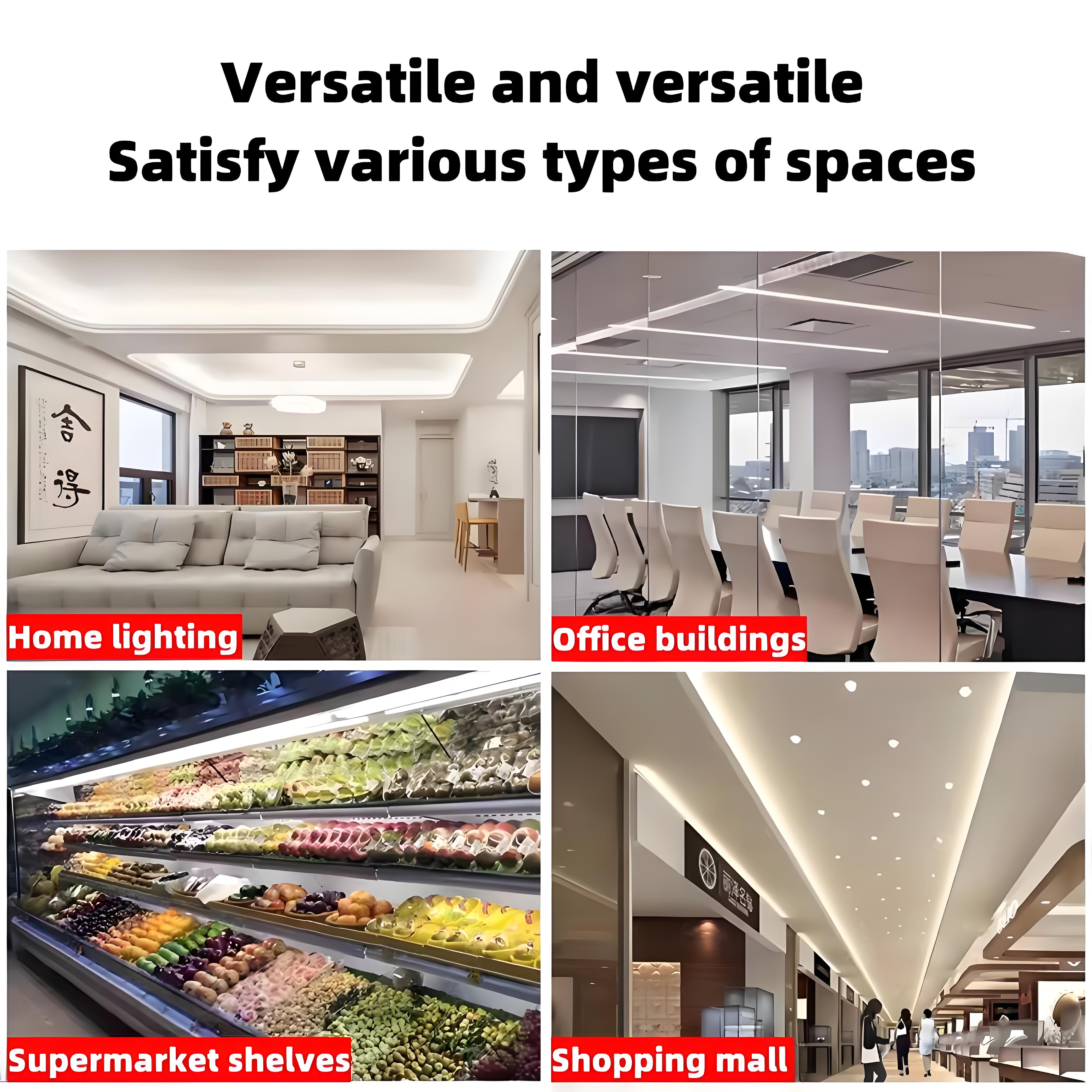 Luxy T5 Tube LED Light Long LED Strip Light Room Light Dimmable Night ...