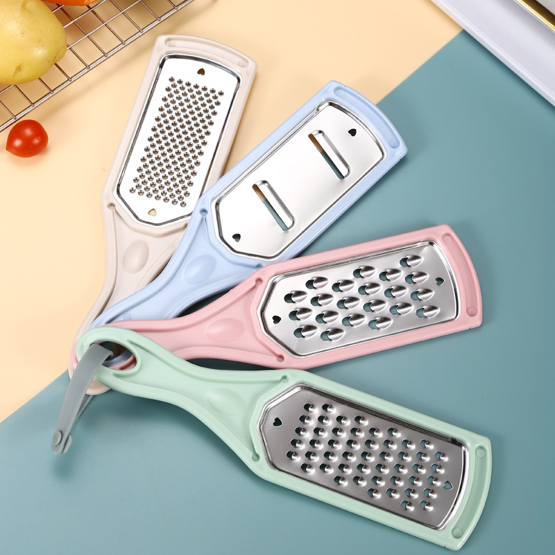 4pcs Stainless Steel Peeler Creative Kitchen Home Grater Slicer Plastic ...