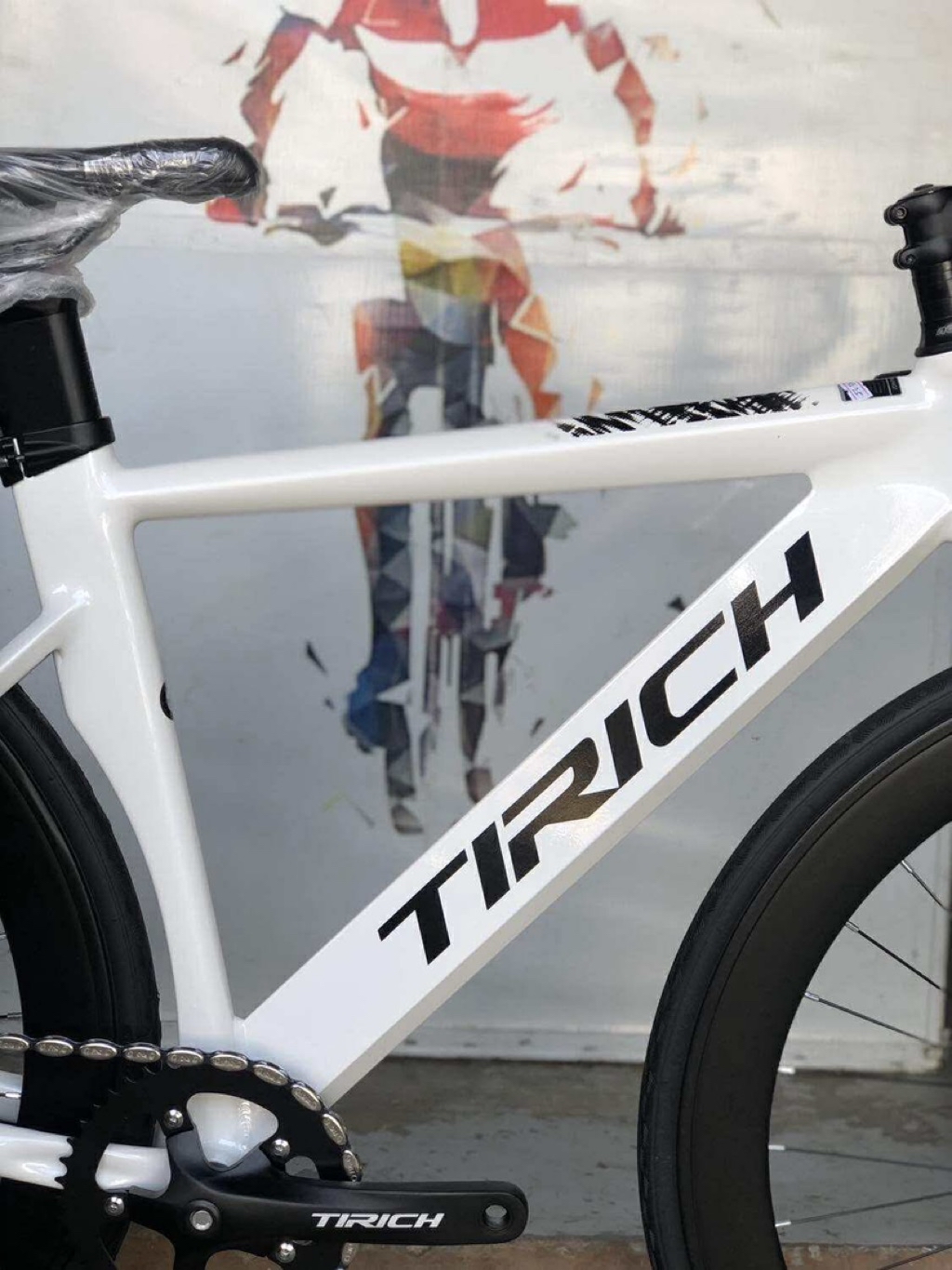 Tirich FG25 Fixied Gear Bicycle 700c Alloy Frame & Alloy Fork With ...