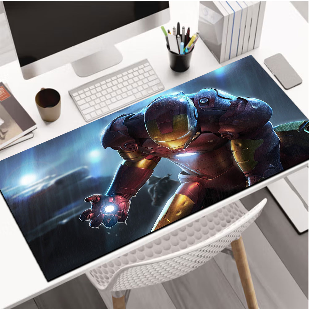 1pc Iron Man Large Mouse Pad computer mat Desk Mat keyboard mat Office ...