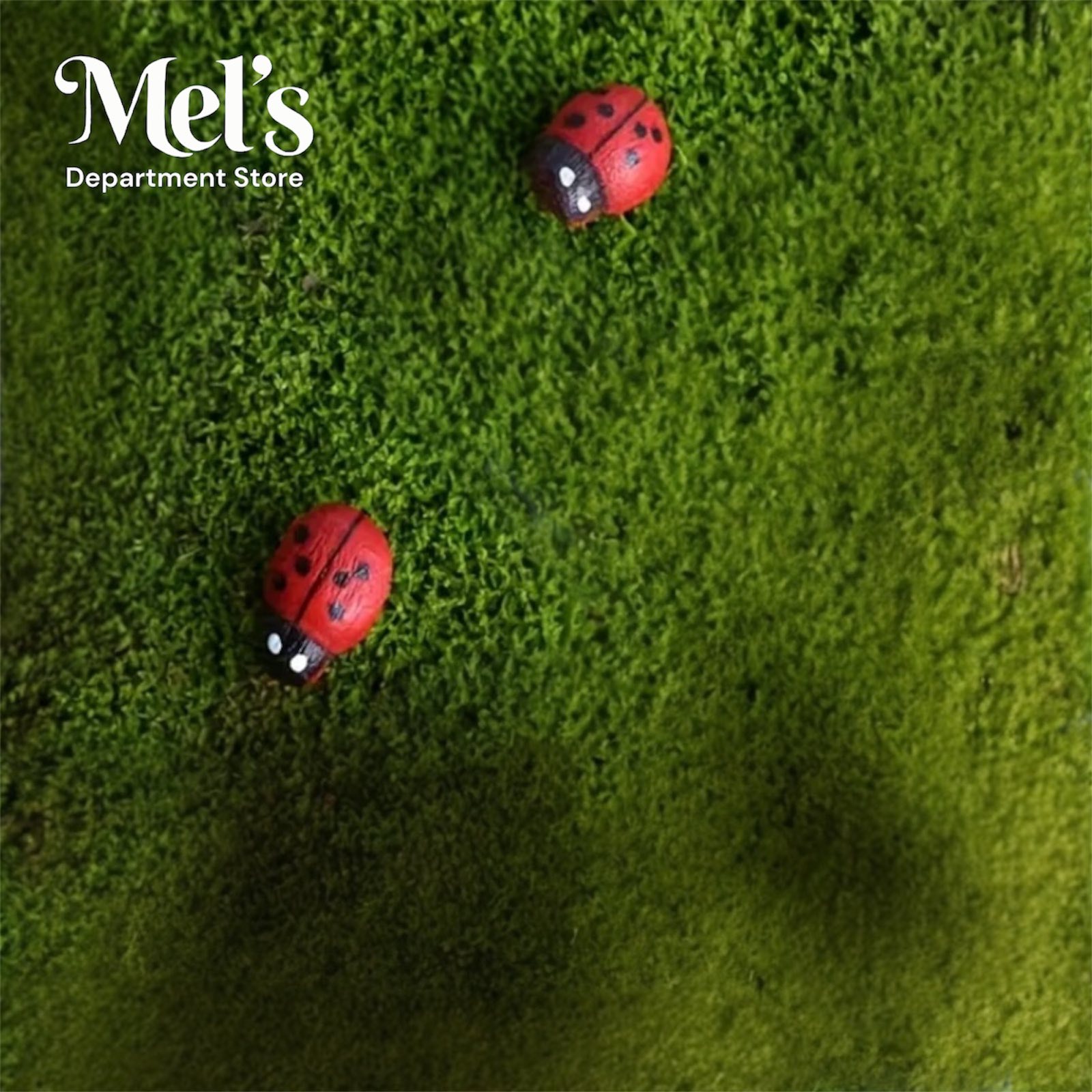 Mini Wooden Ladybug Decorations – DIY Projects & Diorama Design (10pcs ...