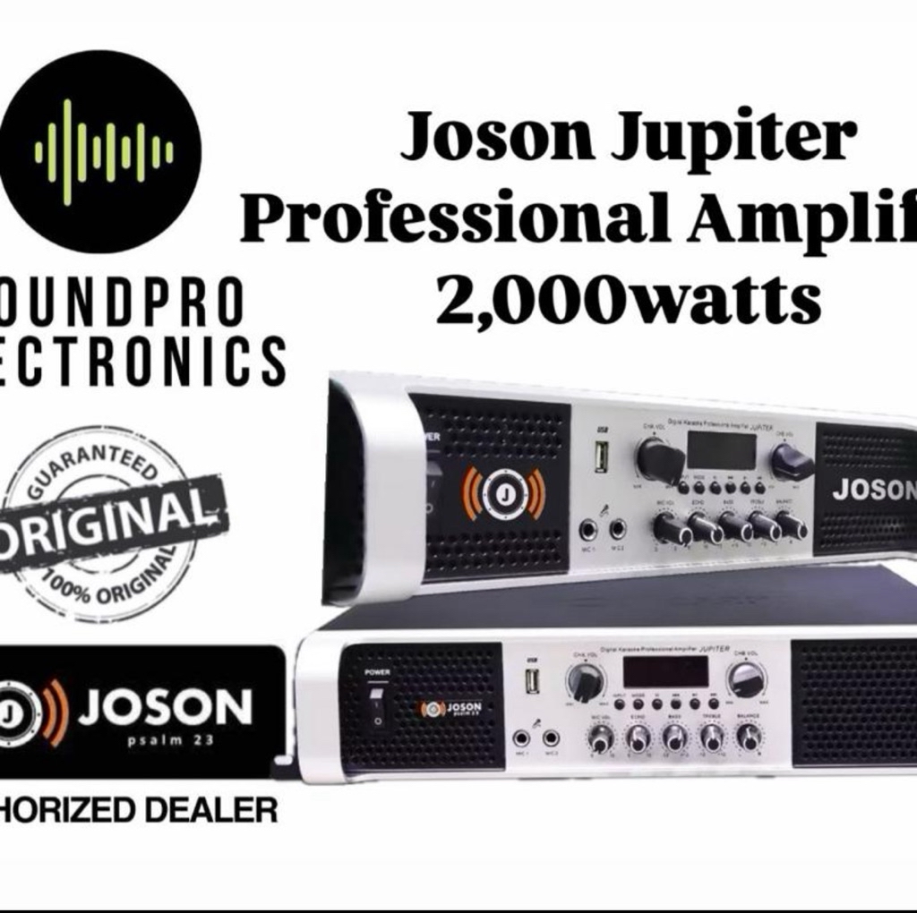 Joson Jupiter Integrated Amplifier 2000watts USB/SD Card Player ...