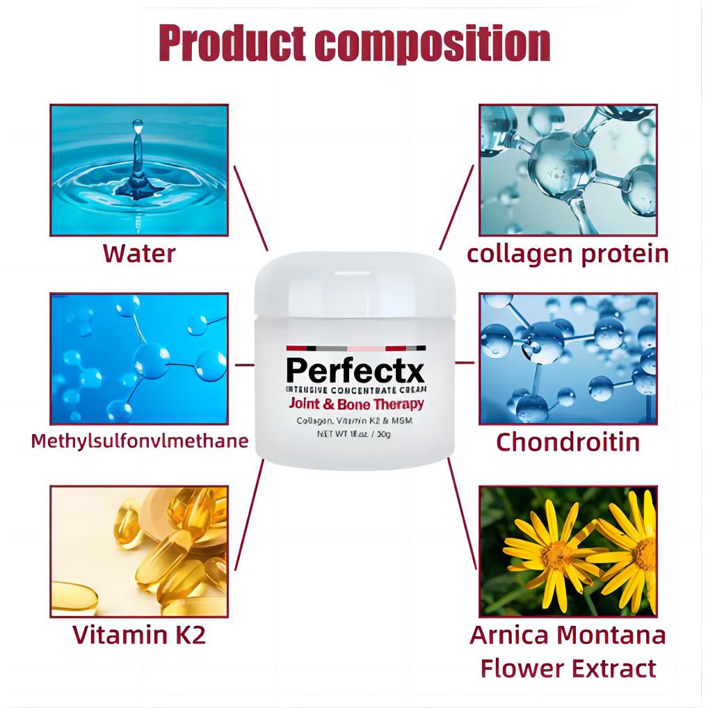 4Pcs Perfectx Joint & Bone Therapy Cream, Natural Joint & Bone Therapy ...