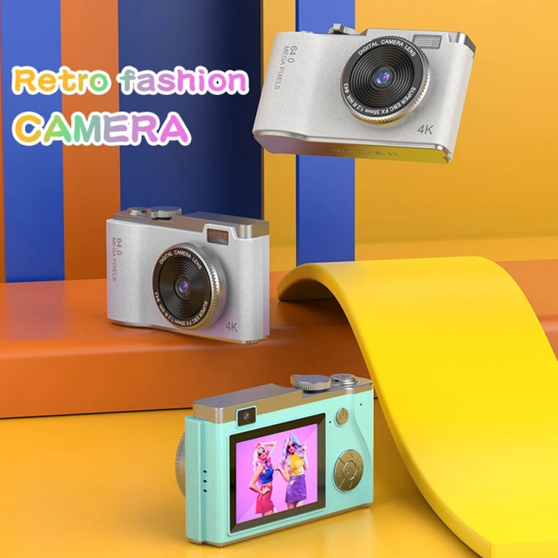 4K Digital Camera For Vlogging Photography Flash HD CCD Digicam 50 ...