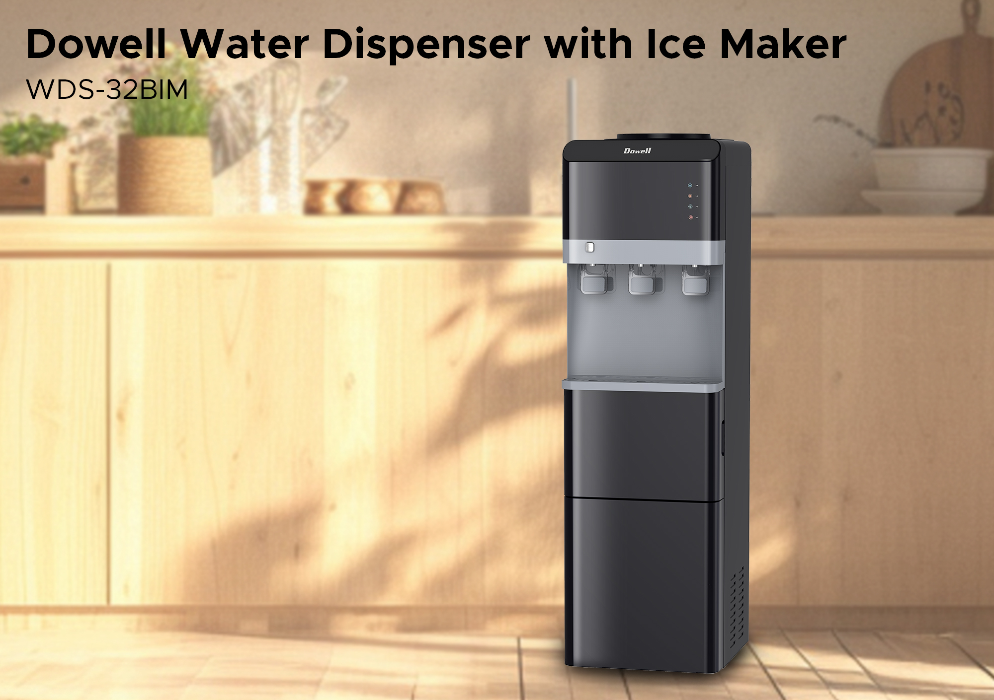 Dowell Top Load Water Dispenser with Ice Maker WDS-32BIM | Shopee ...