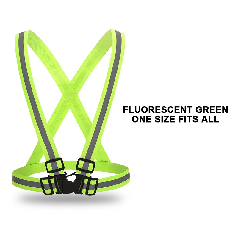 Garter Reflective vest - High Visibility Reflectors for motorcycle ...