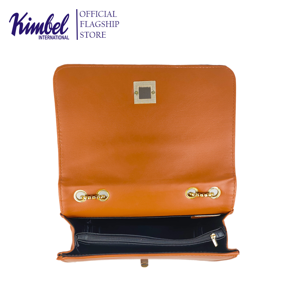 KIMBEL BCS20243 Metal Sling bag Synthetic Leather | Shopee Philippines