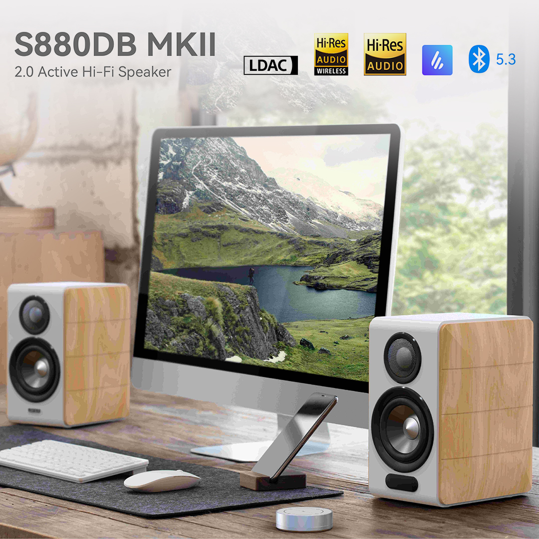 Edifier S880DB mk ii 2.0 Active Hi-Fi Speaker/Edifier S880DB Hi-Res ...