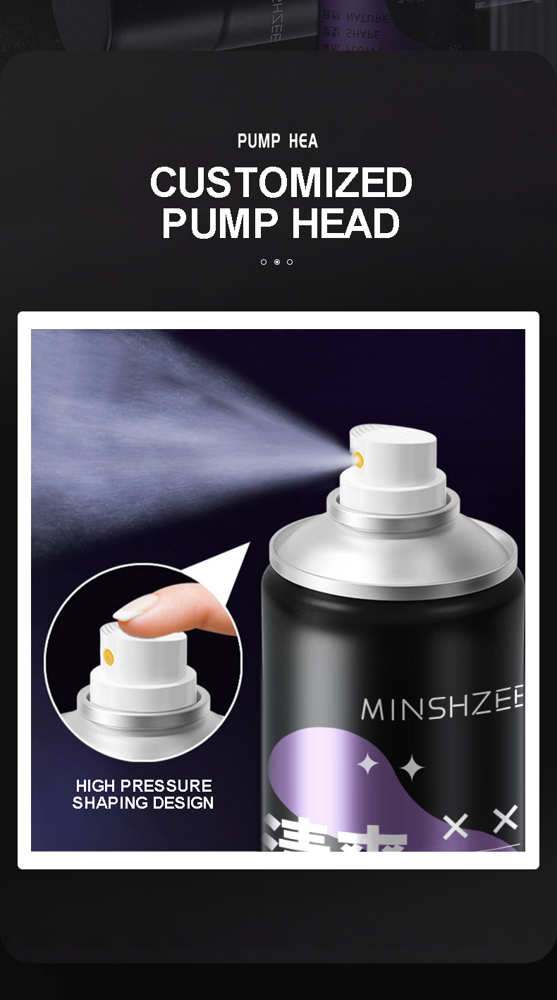 Hair styling Wax Hair Spray Strong Hold setting spray Long-Lasting Hair ...