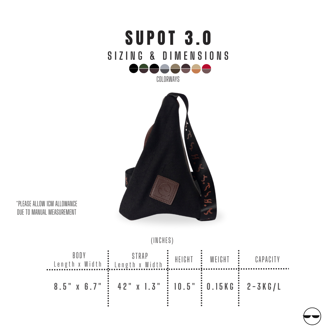 LEGAZY Supot 3.0 Baybayin Sling Bag for Men and Women | Shopee Philippines