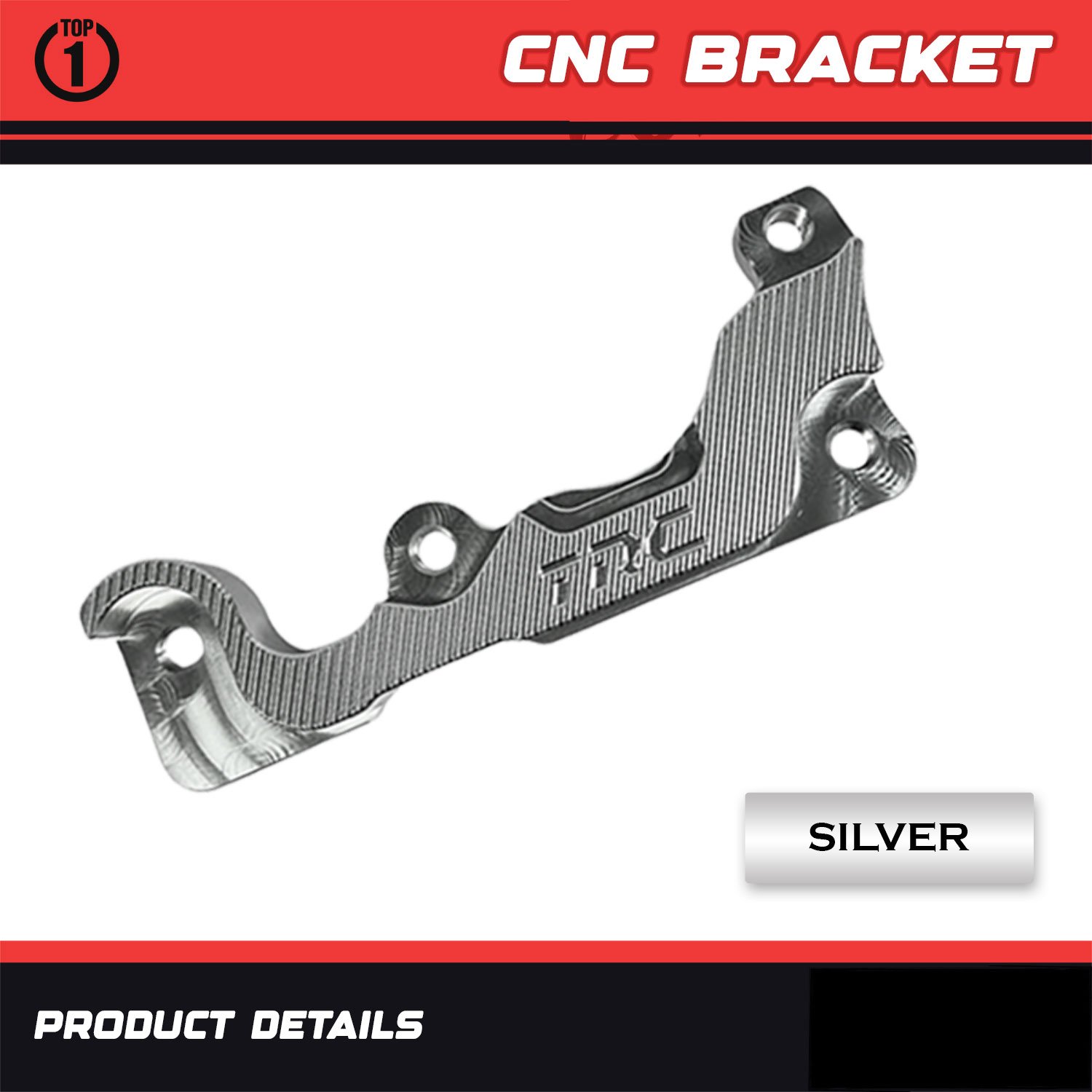 Top1 Racing TRC 2 POT CNC Axial Brake Caliper Bracket 220 mm for PCX ...