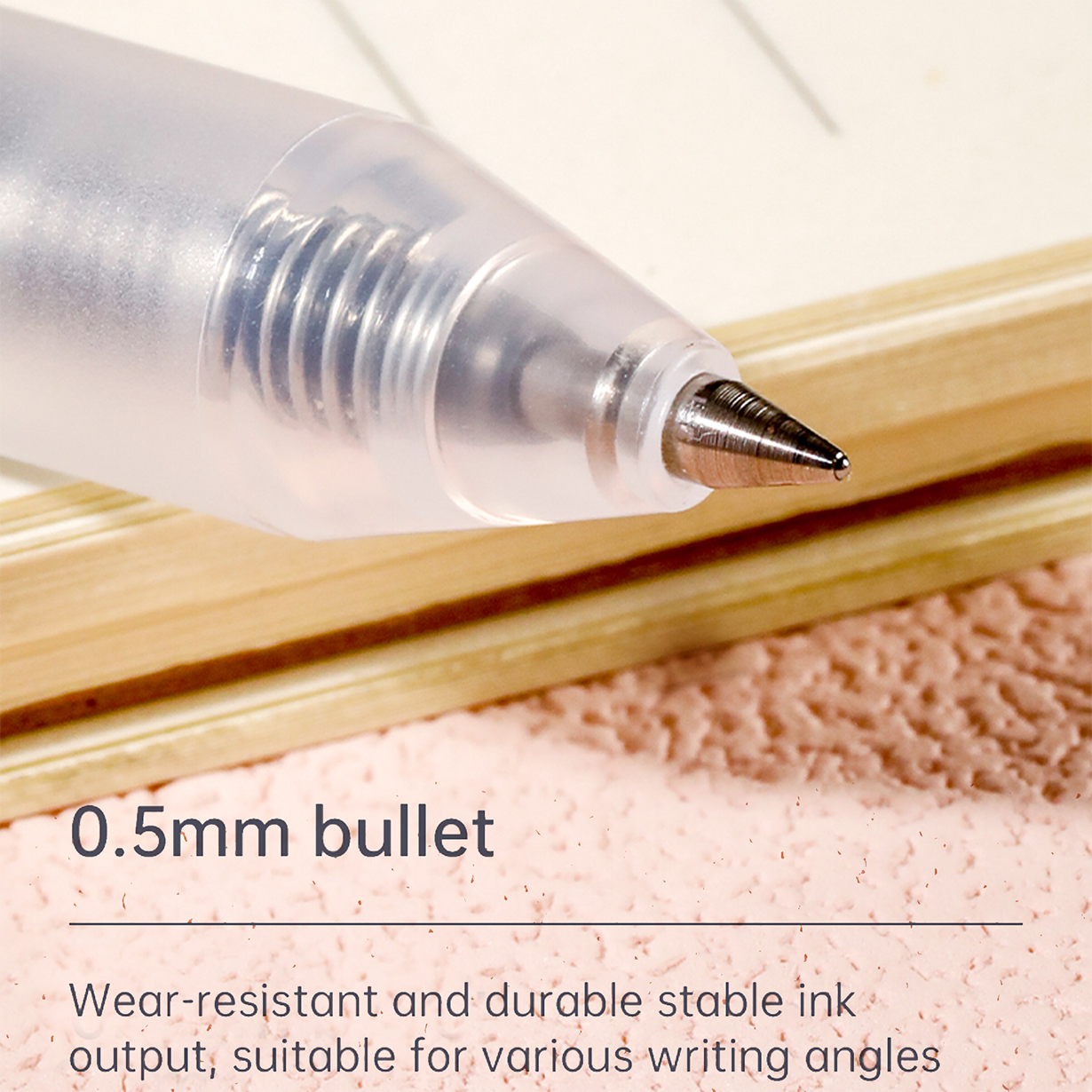 Deli EG118 0.5mm Bullet Tip Gel Pen 12pcs/box | Shopee Philippines
