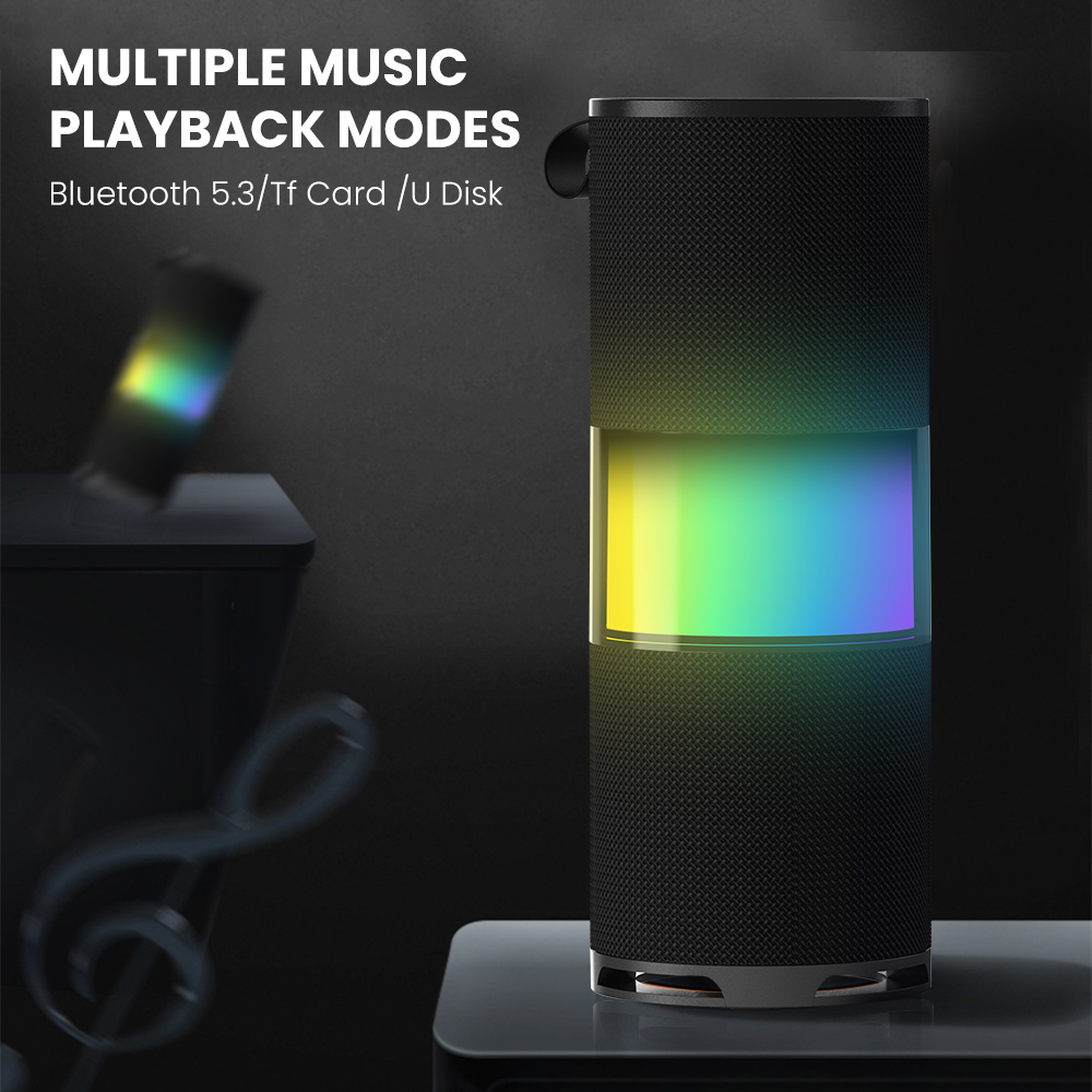 Orashare BSL02 Bluetooth Speaker 20W Powerful Sound With RGB Wireless Party Speaker Bluetooth 5. ...